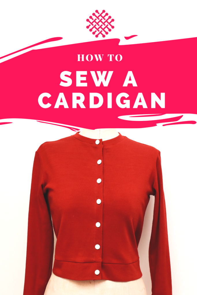Tutorial: How to sew a cardigan in an easy way – The Last Stitch ...