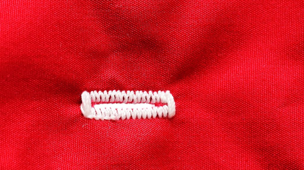 How to use a buttonhole cutter – The Last Stitch Johanna Lundström