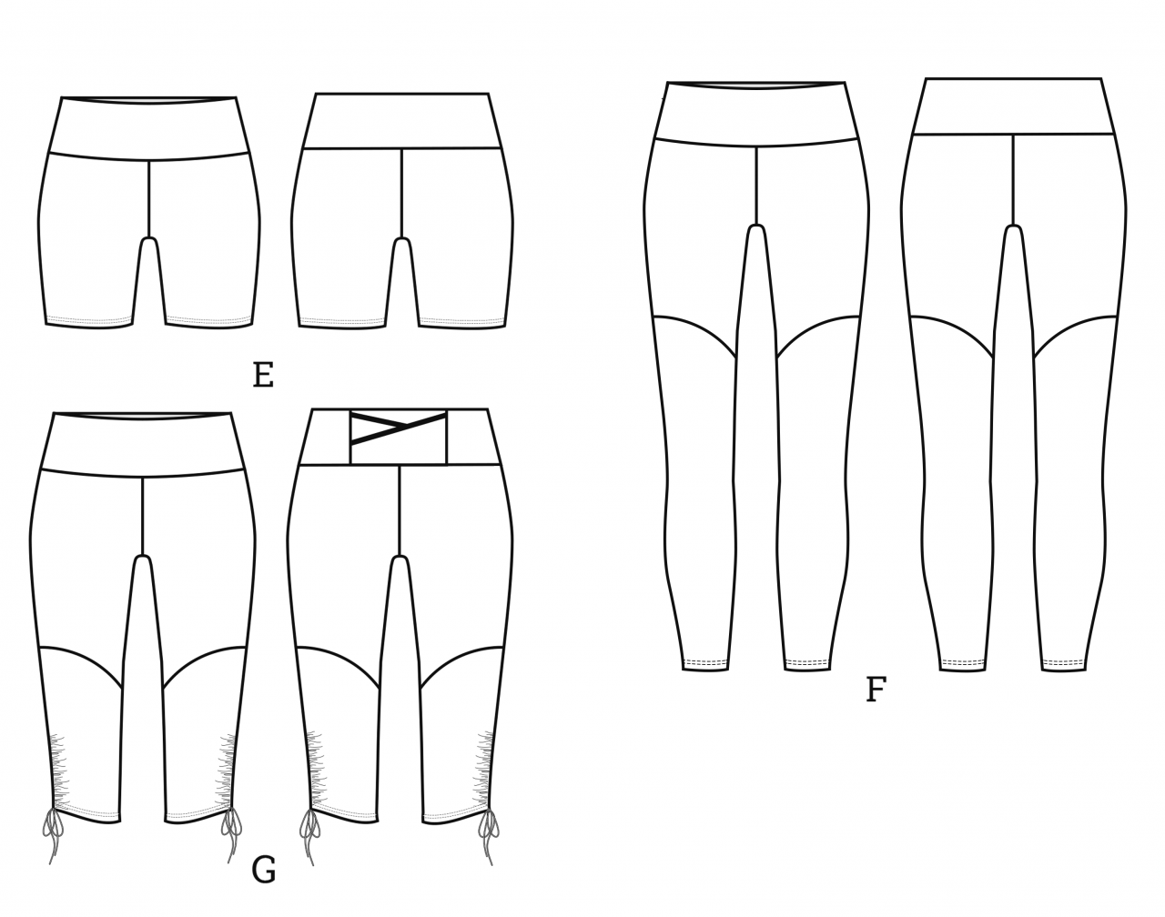 Meet the Aila Leggings Pattern - The Last Stitch