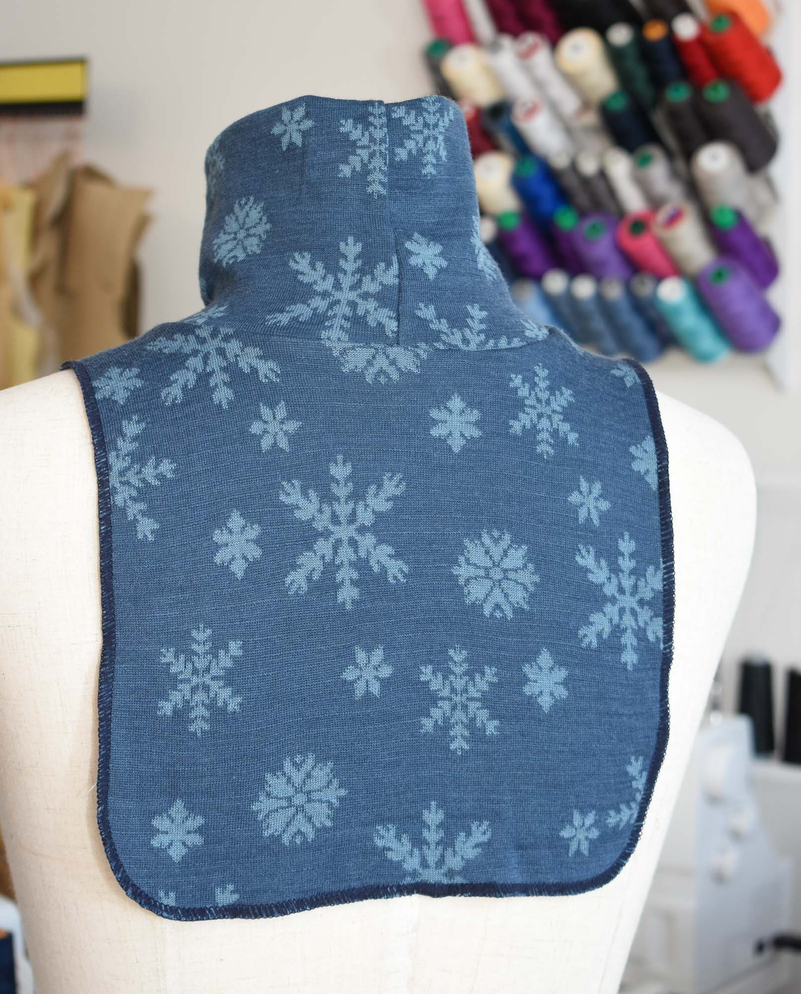 Easy DIY Turtleneck Bib Tutorial – No Knitting Required – The Last ...
