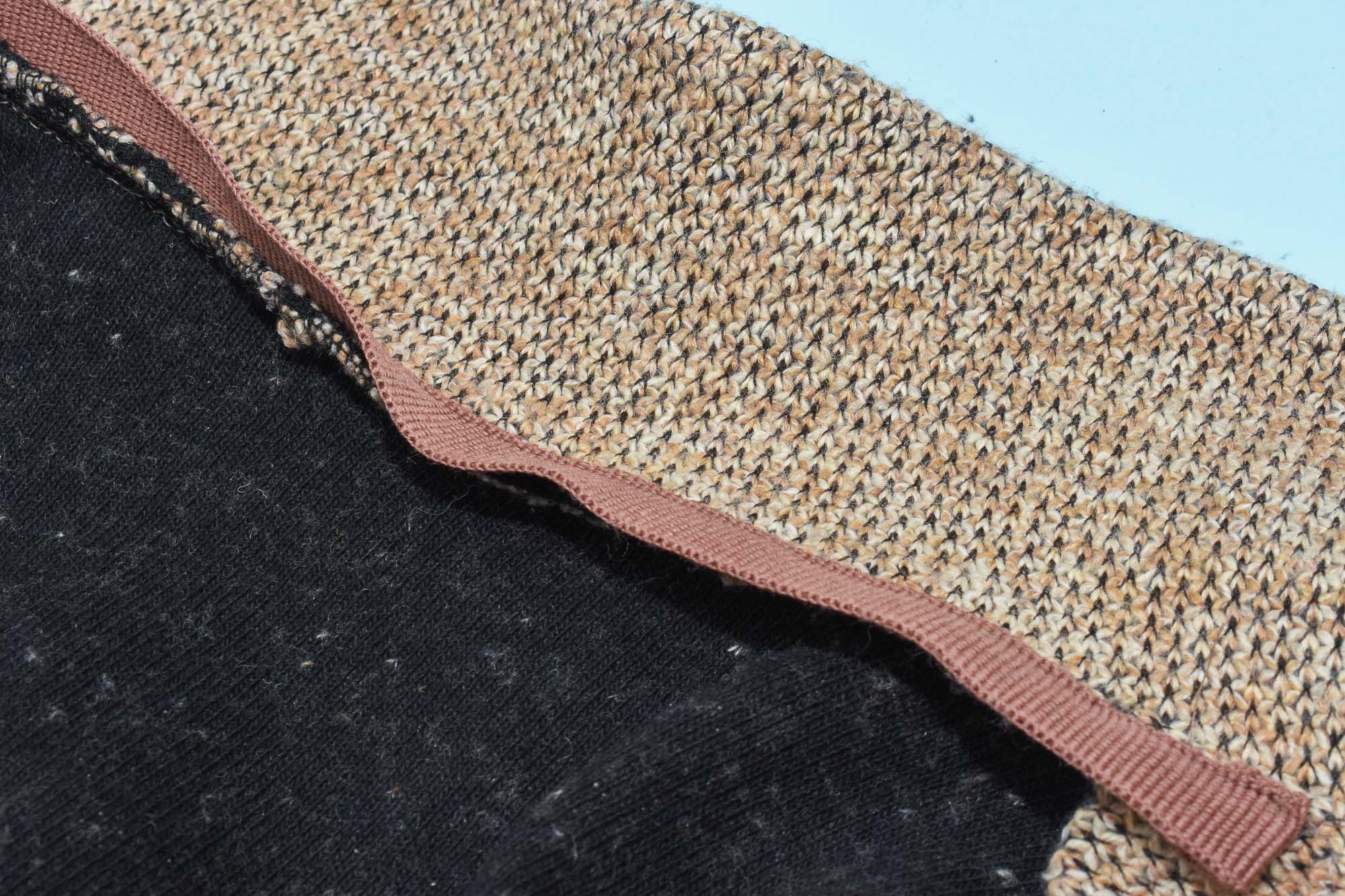Sewing a Band to Cover the Neckline Seam – The Last Stitch