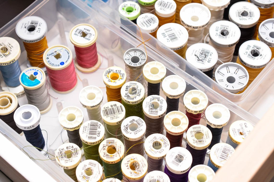 Organise Your Sewing Room: 9 Tips For A Tidy Workspace – The Last ...