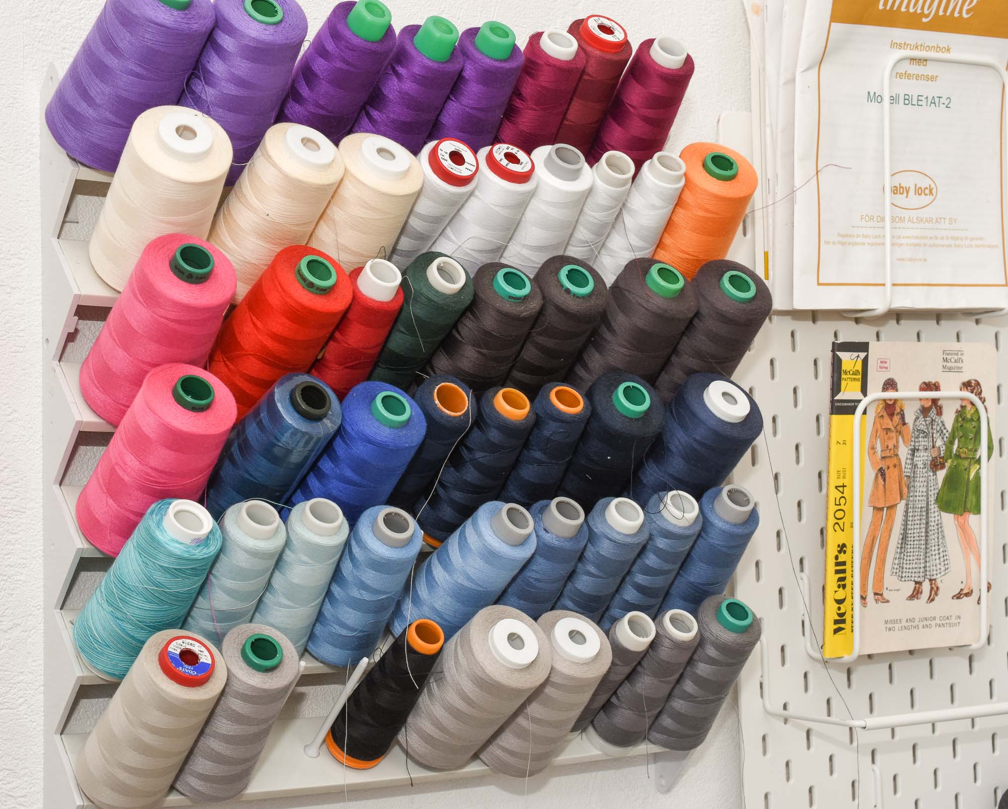 Organise Your Sewing Room: 9 Tips For A Tidy Workspace - The Last Stitch