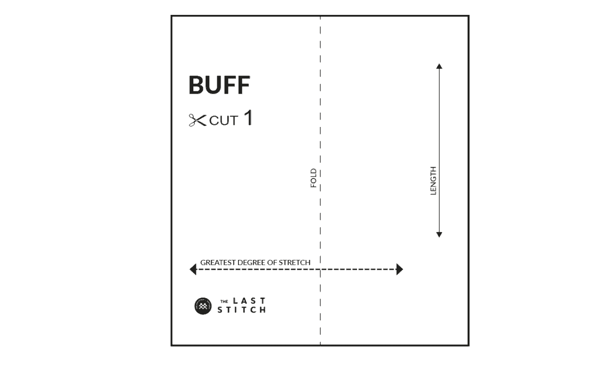 How to Sew a Buff with a Serger Flatlock Seam - The Last Stitch