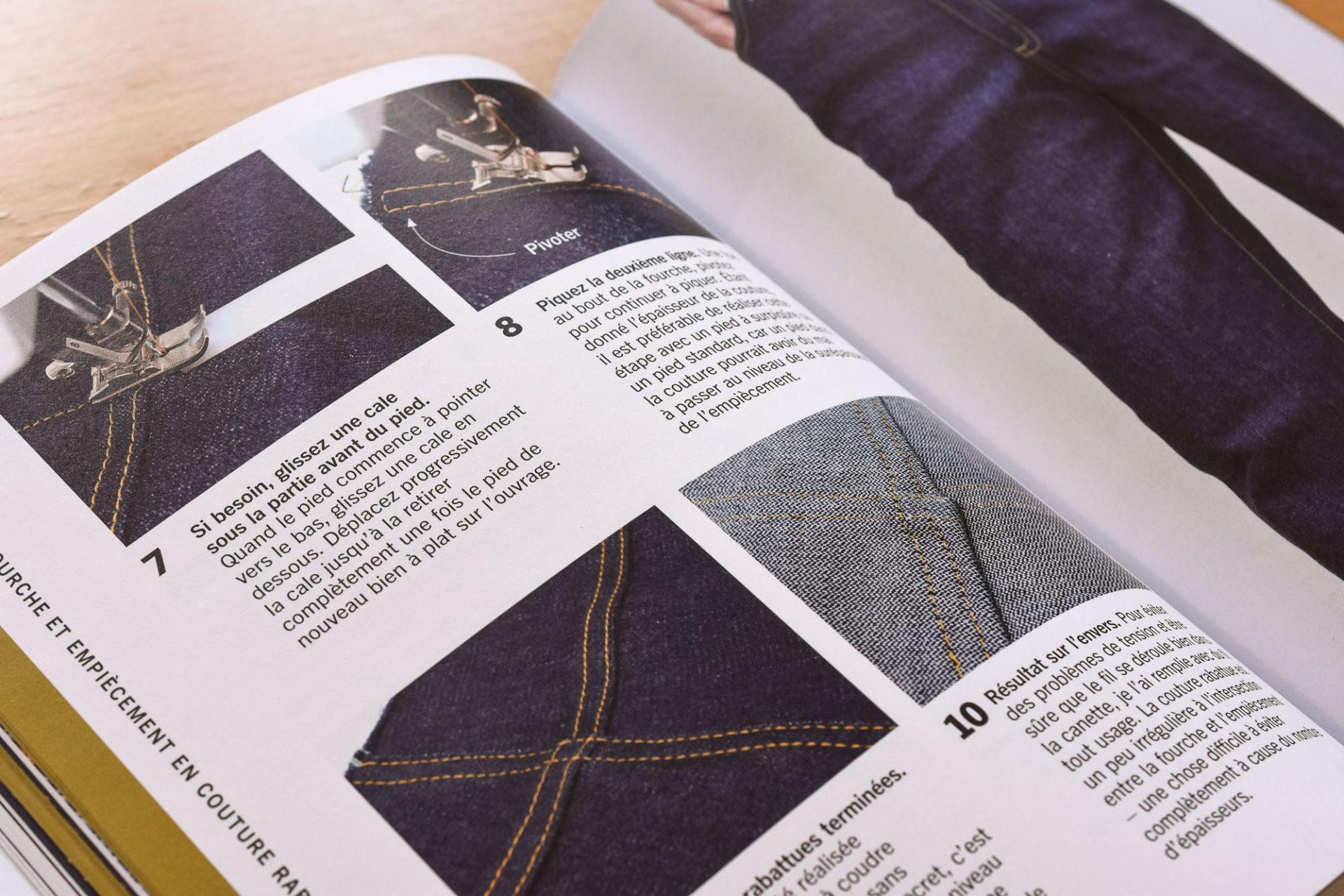 Sewing Jeans in French - The Last Stitch