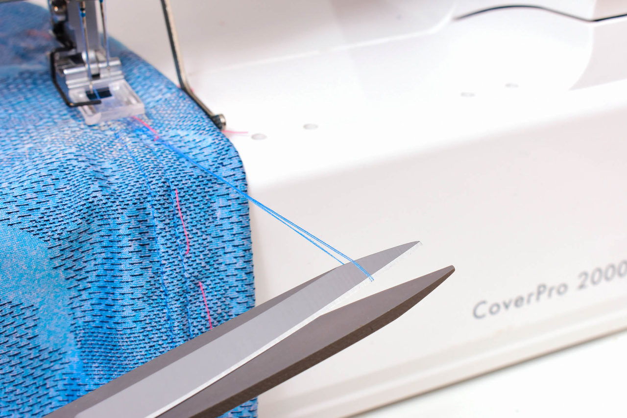 How to Finish and Secure a Coverstitch Seam: Step-by-Step Tutorial ...