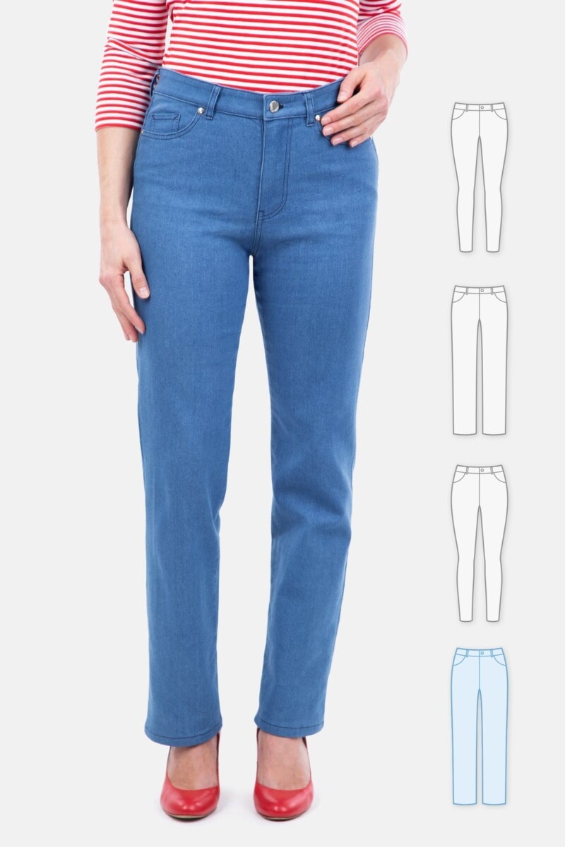 Big List of Jeans Sewing Patterns - The Last Stitch