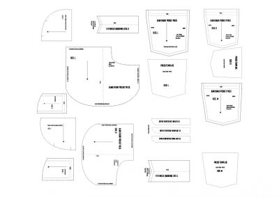 Free download: Patterns and templates for sewing jeans - The Last Stitch