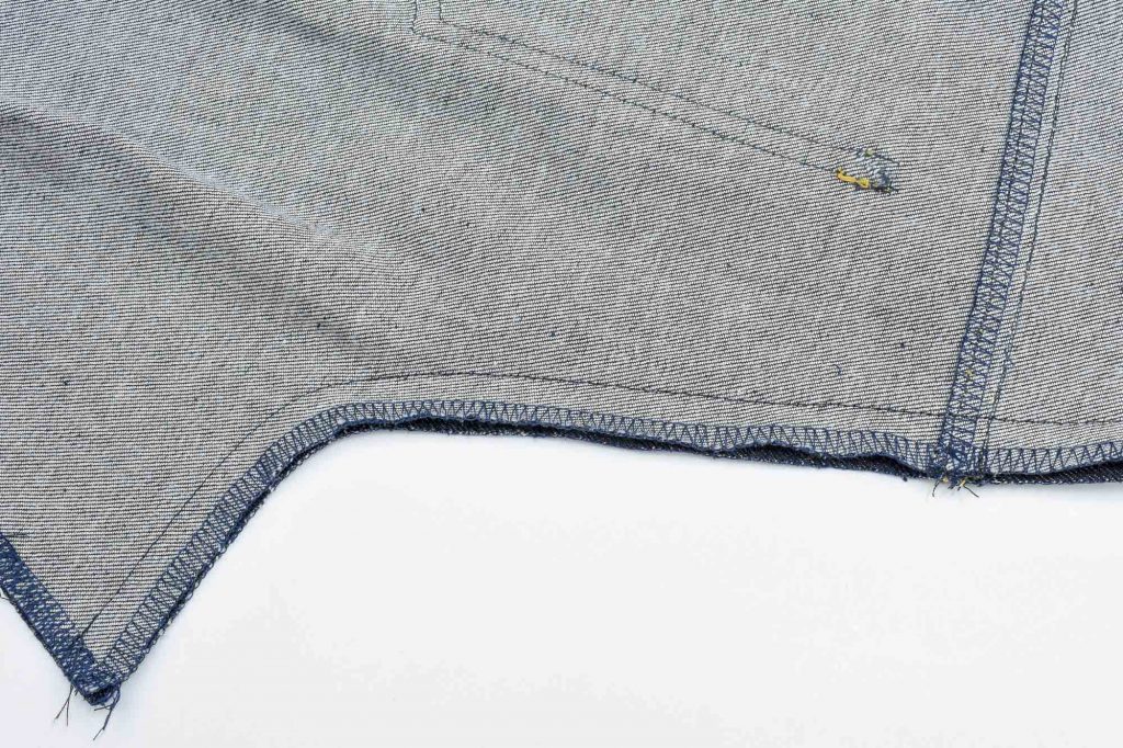 How to sew the jeans yoke and side seams – The Last Stitch Johanna ...