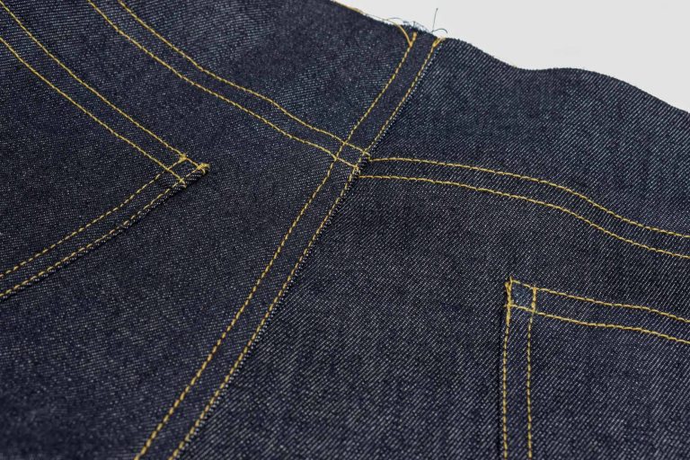 How to sew the jeans yoke and side seams – The Last Stitch Johanna ...