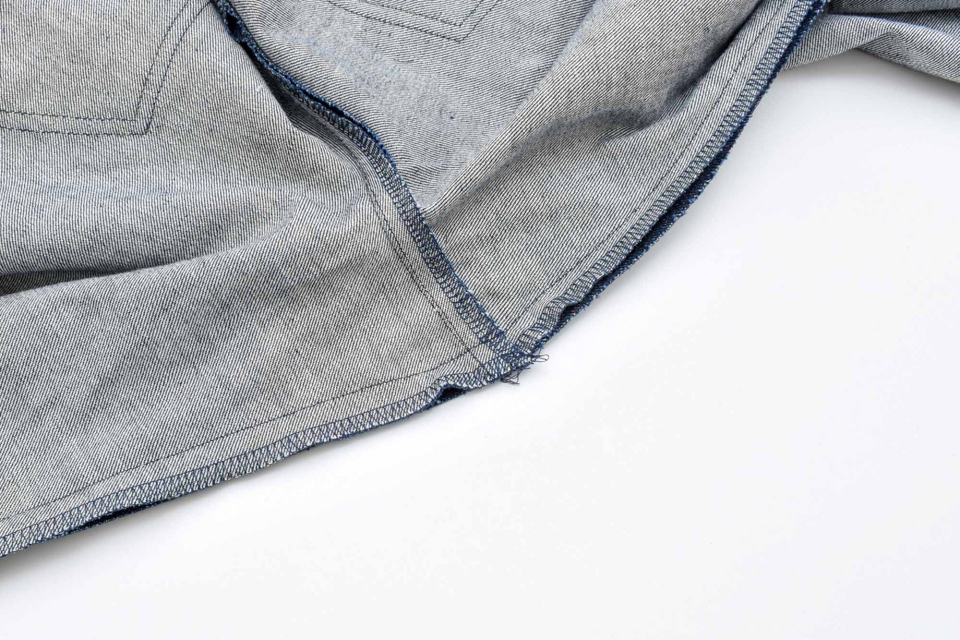 How to sew the jeans yoke and side seams – The Last Stitch Johanna ...