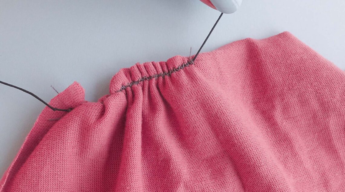 4 Ways To Sew Gathers On Knits - The Last Stitch