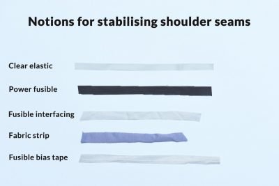 Sewing Shoulder Seams on Knit Tops – The Last Stitch