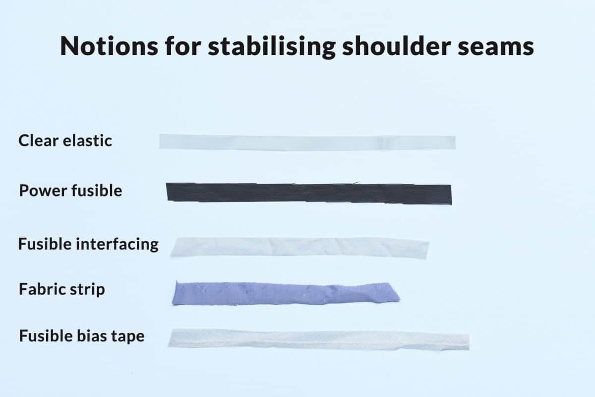 How to Stabilise Shoulder Seams on Knit Tops – The Last Stitch